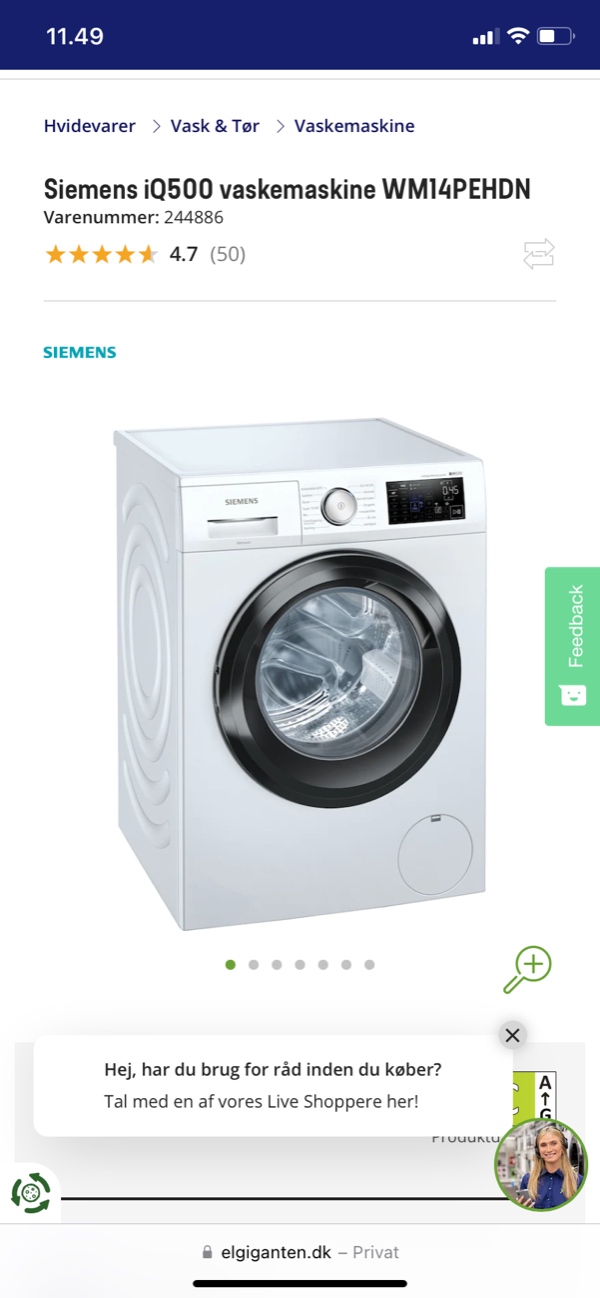 Hvad koster montering af vaskemaskine? Priser fra 600 kr - Handyhand